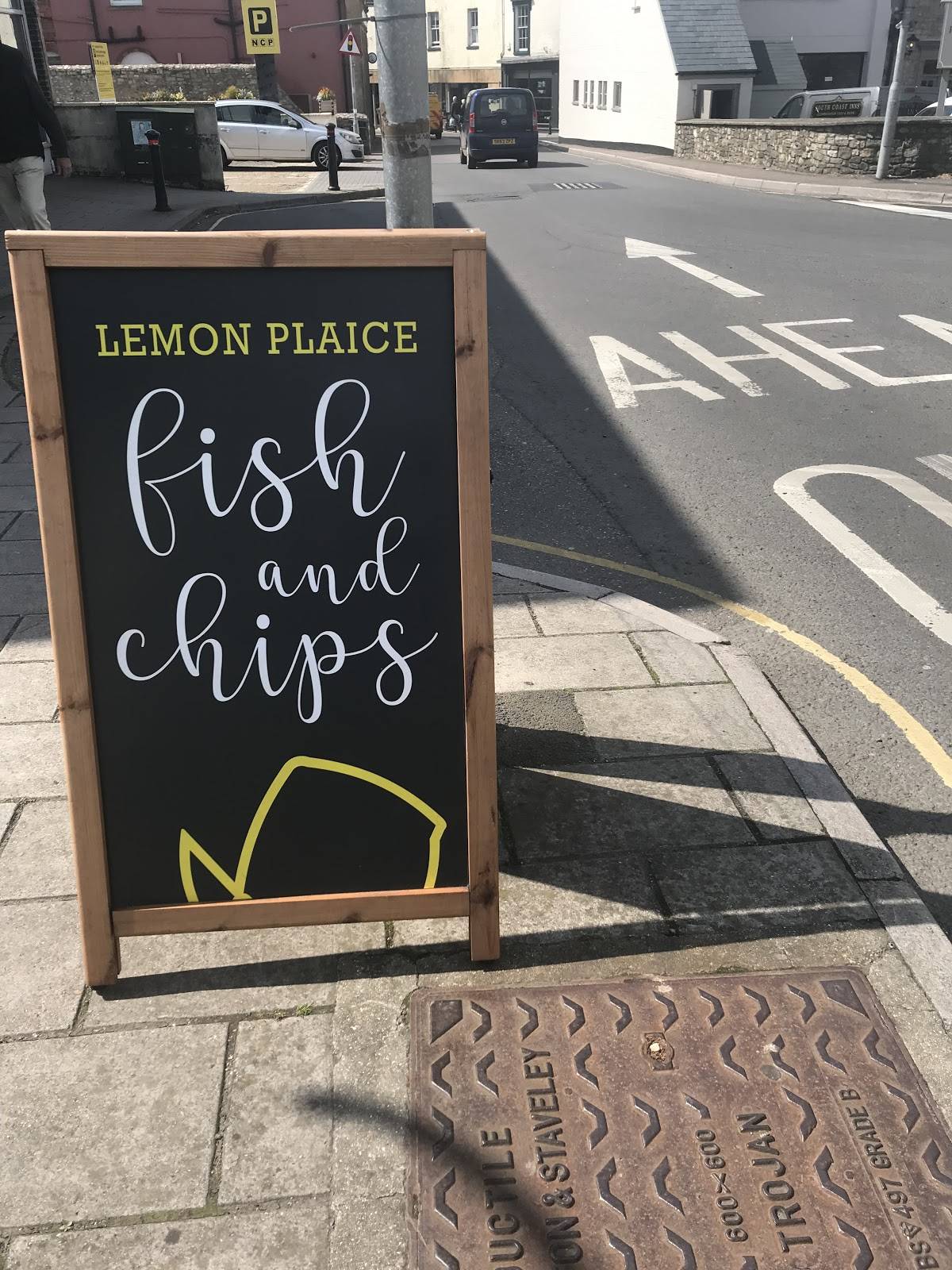 Menu at The Lemon Plaice fast food, Axminster
