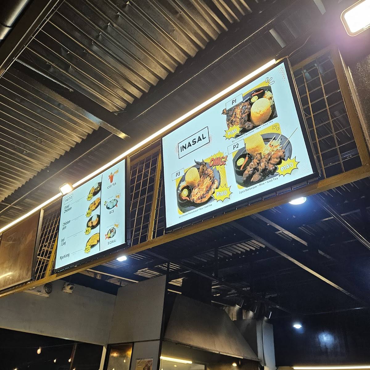 Menu at The Original Paeng's Tawala restaurant, Panglao