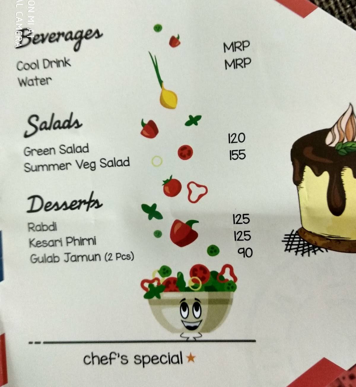 Menu at The Postman Kitchen, Noida