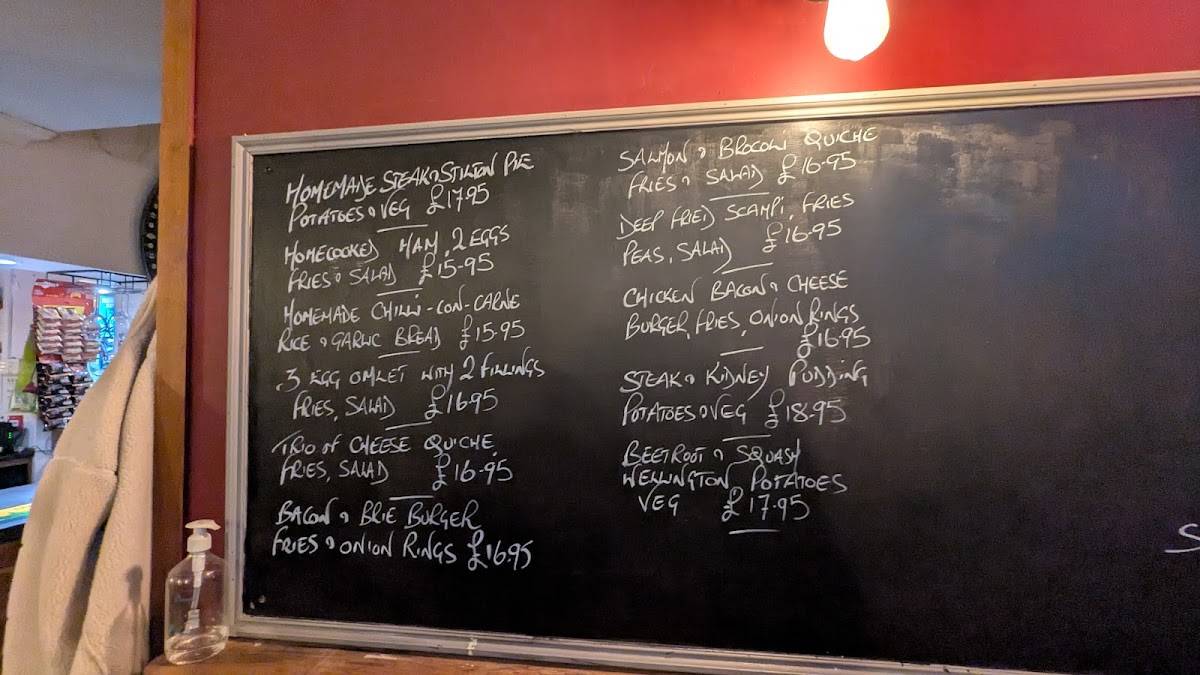 Menu at The Red Lion pub & bar, Warminster