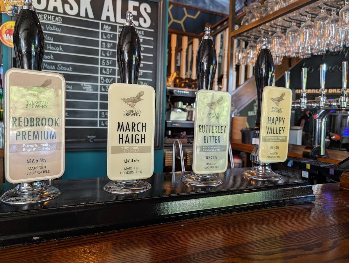 Menu at The Riverhead Brewery Tap pub & bar, Marsden