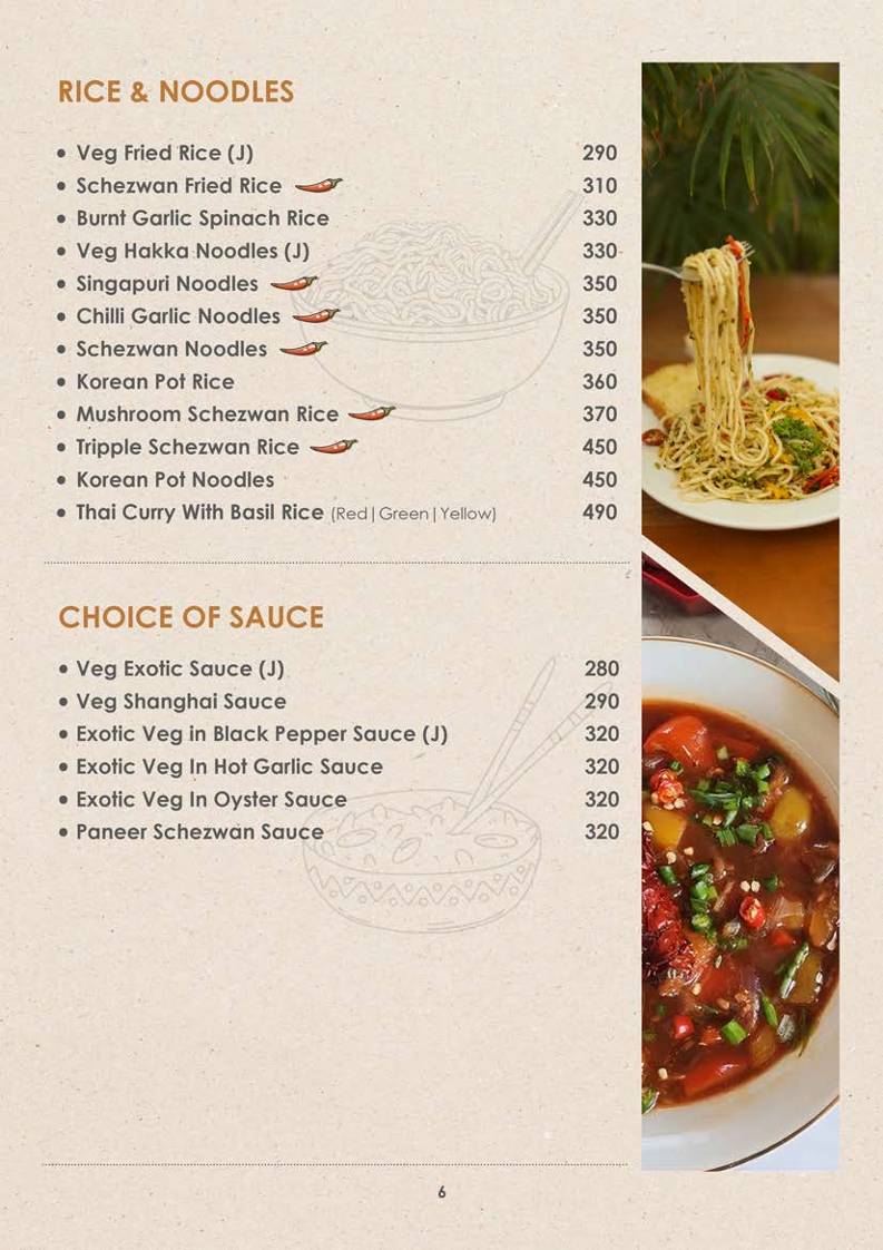 Menu at The Royal Maharaja Palace Multi-Cusine Pure Veg Restaurant ...