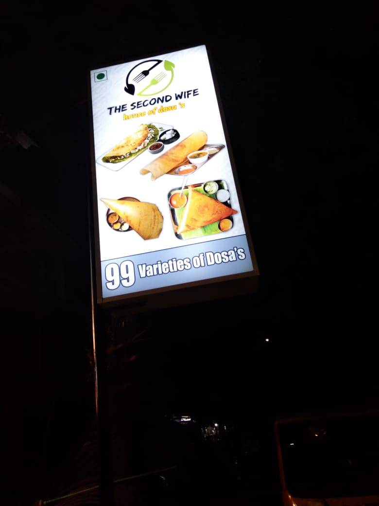 Menu at The Second Wife, Chennai