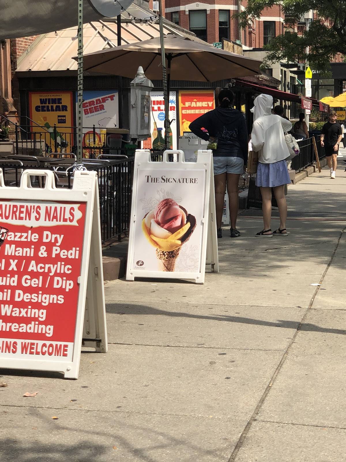 Menu at The Street Bar, Boston