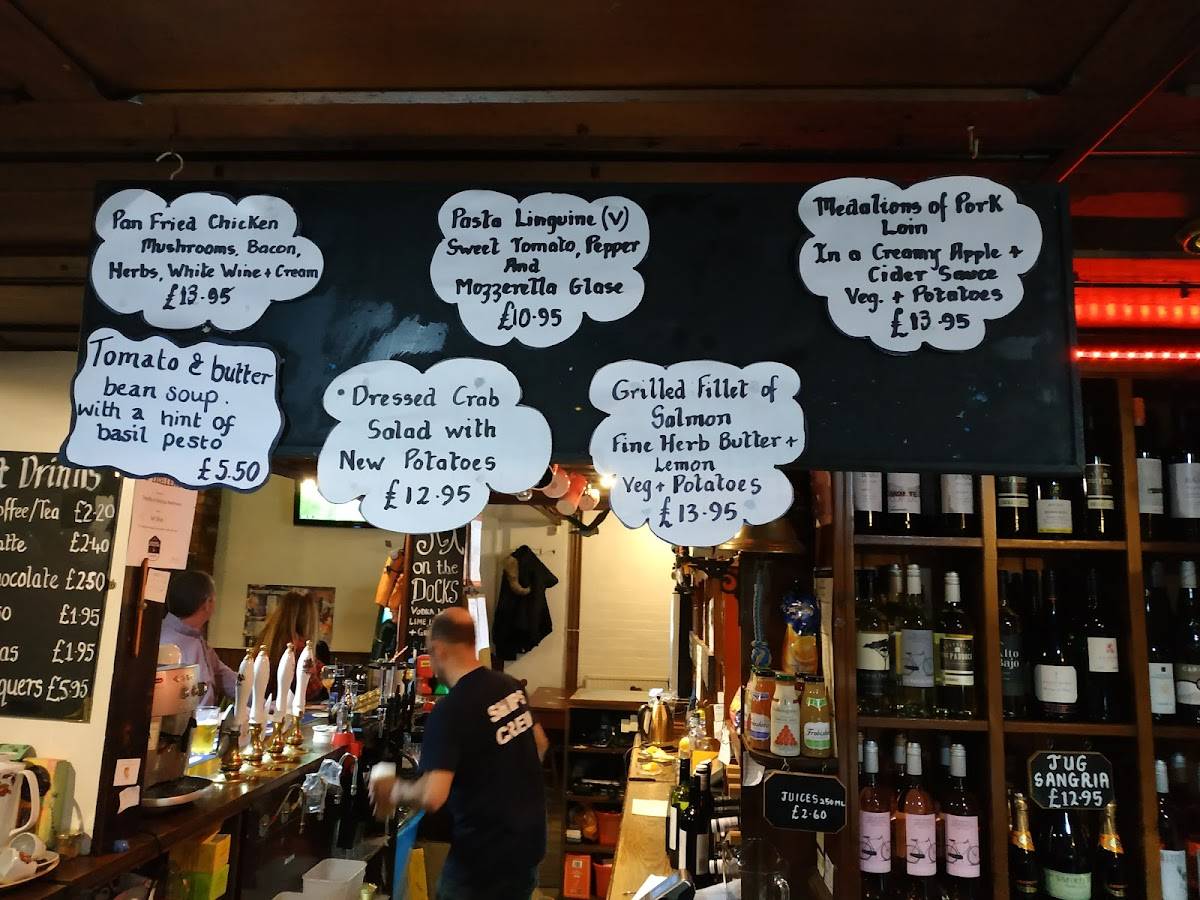 Menu at The Tall Ship pub & bar, Gloucester