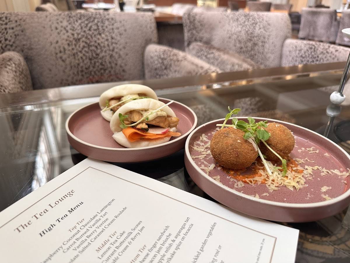 Menu at The Tea Lounge restaurant, Yarralumla