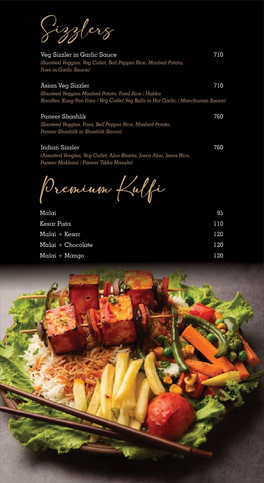 Menu at The Villa Exotic Sips & Cuisine, Mumbai