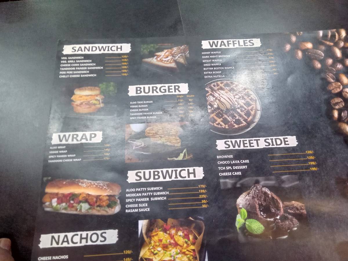 Menu at The caffeine hub, Mathura