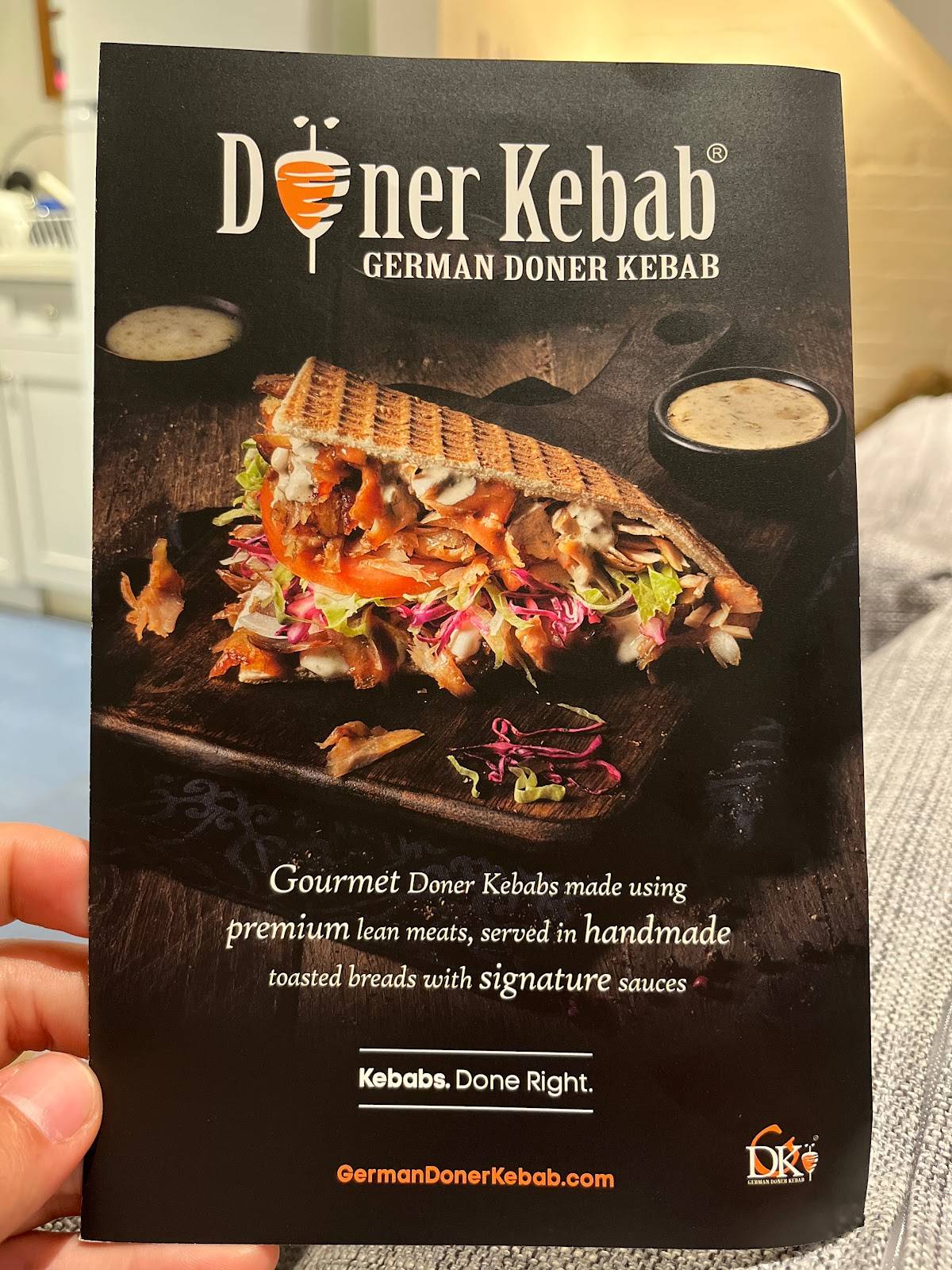 Carta del restaurante German Doner Kebab, Toronto