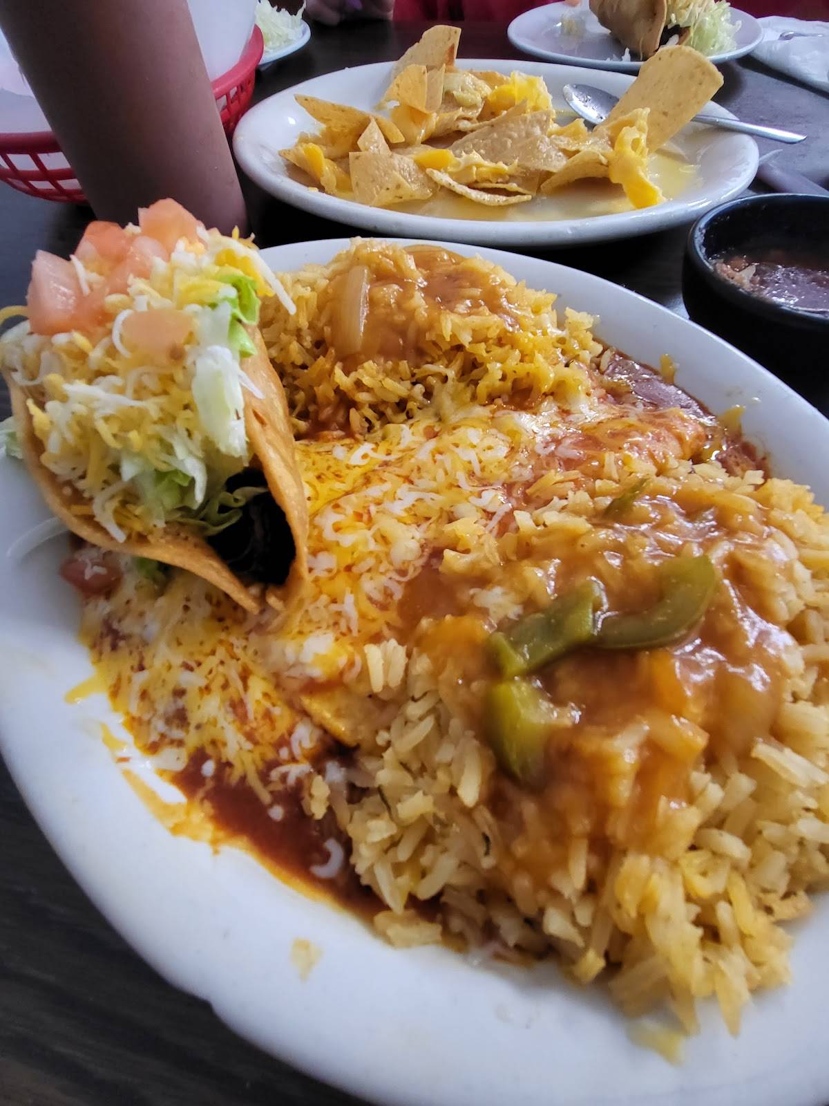 Menu at Muy Pronto's Mexican grill restaurant, Torrance