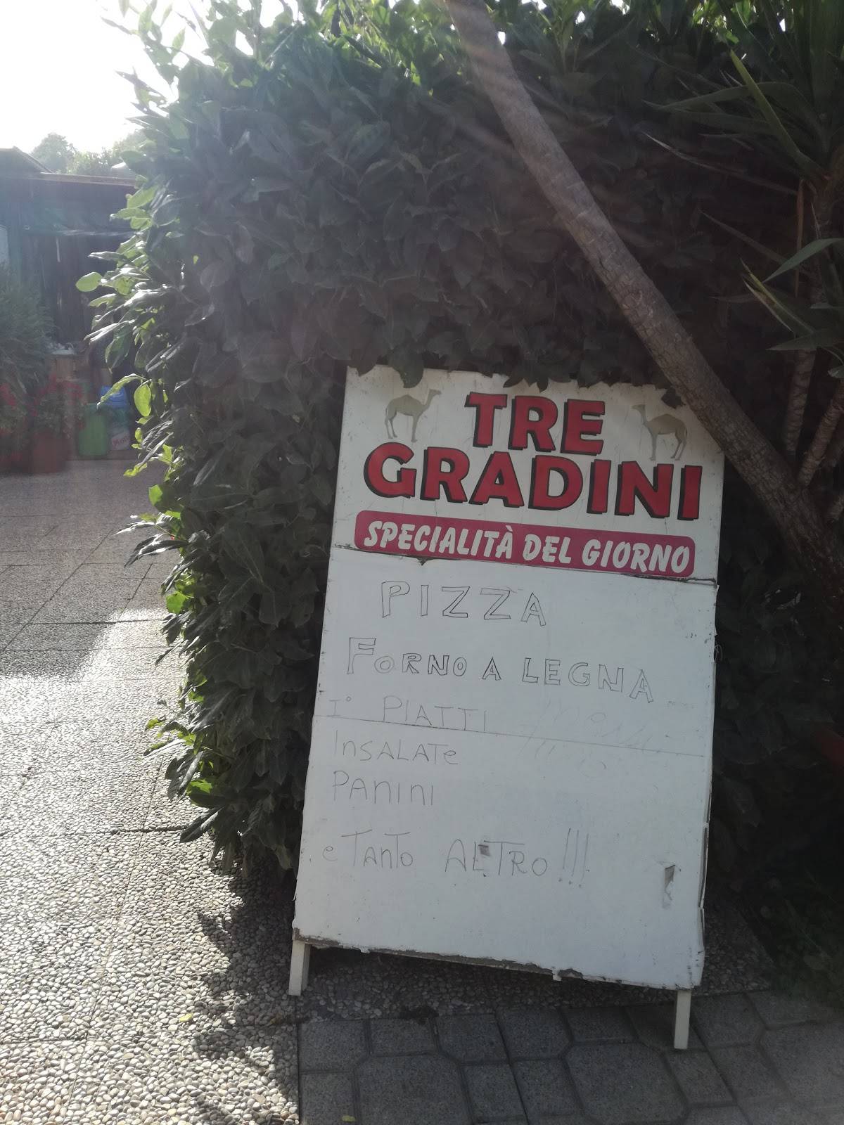 Menu da Tre gradini ristorante pizzeria bar, Italia
