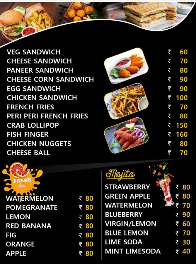 Menu at Triple C - Crispy Chicken Corner Goundanpalayam, India