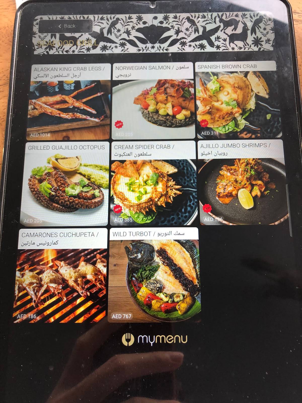 Carta de Tulum Restaurant, Dubai
