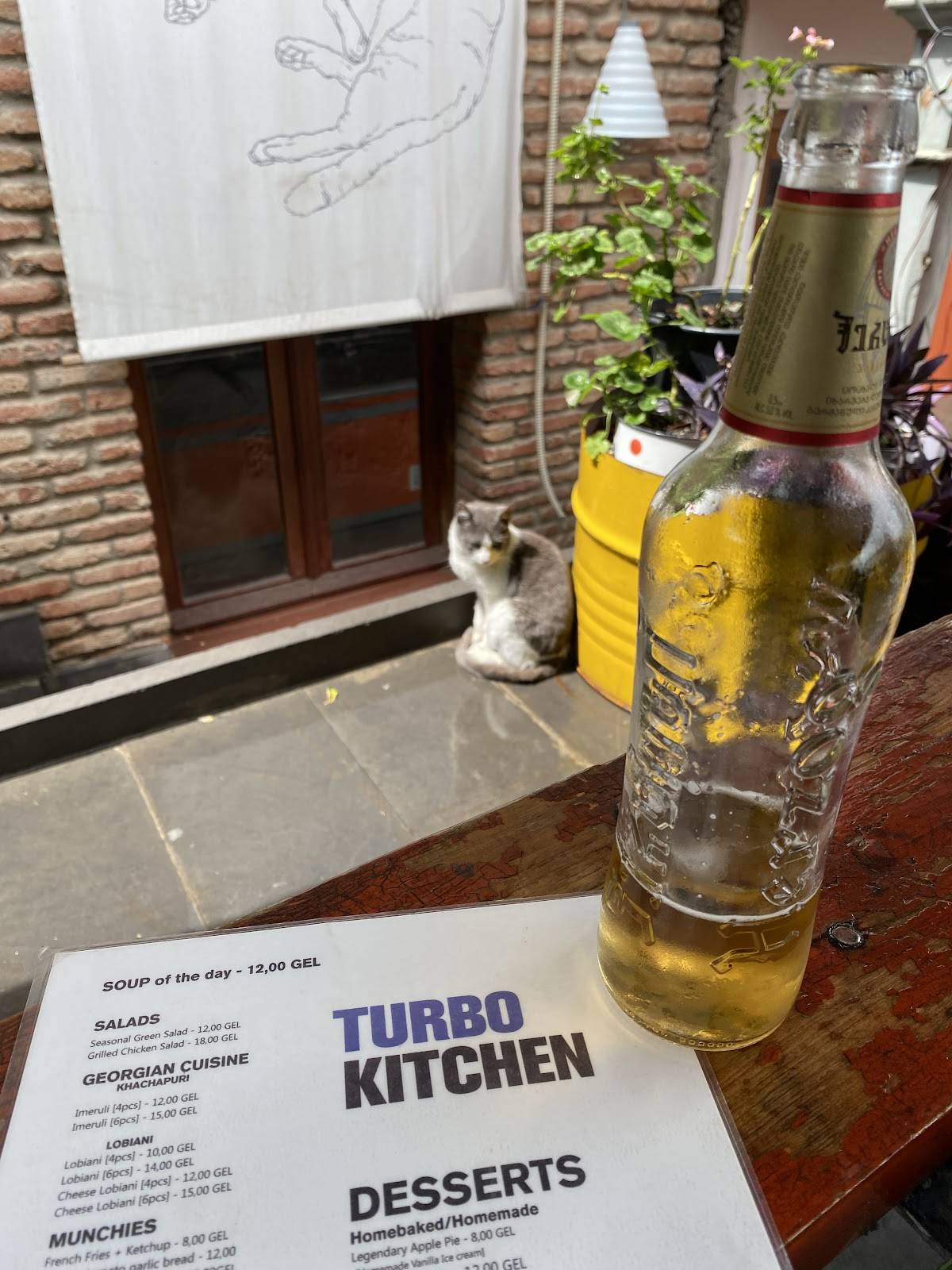 Menu at TurboBurger pub & bar, Tbilisi