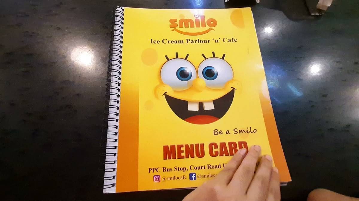 Menu at Smilo Ice Cream Parlour n Cafe, Udupi