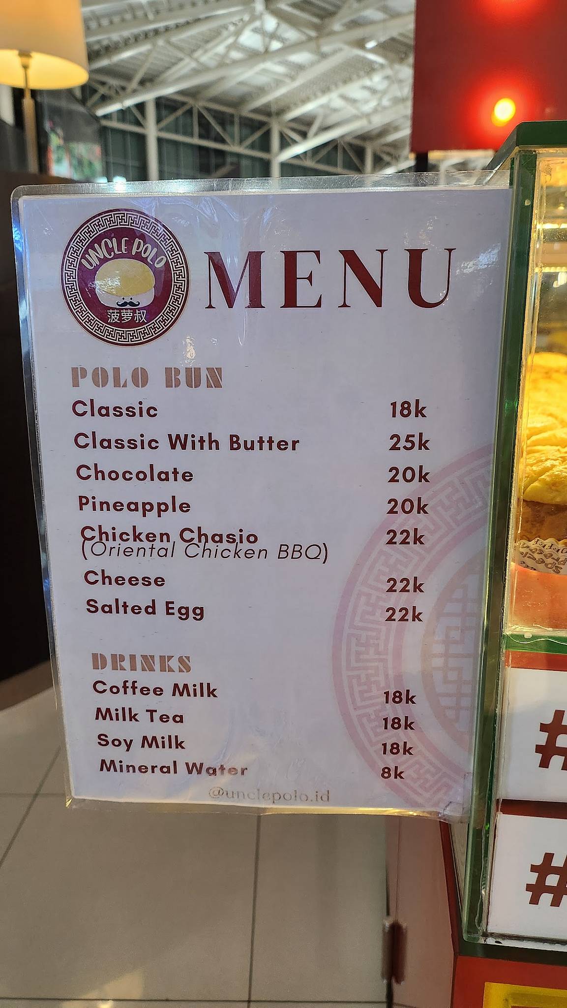 Carta del restaurante Uncle Polo AEON Mall BSD City, Tangerang, Jl. BSD ...