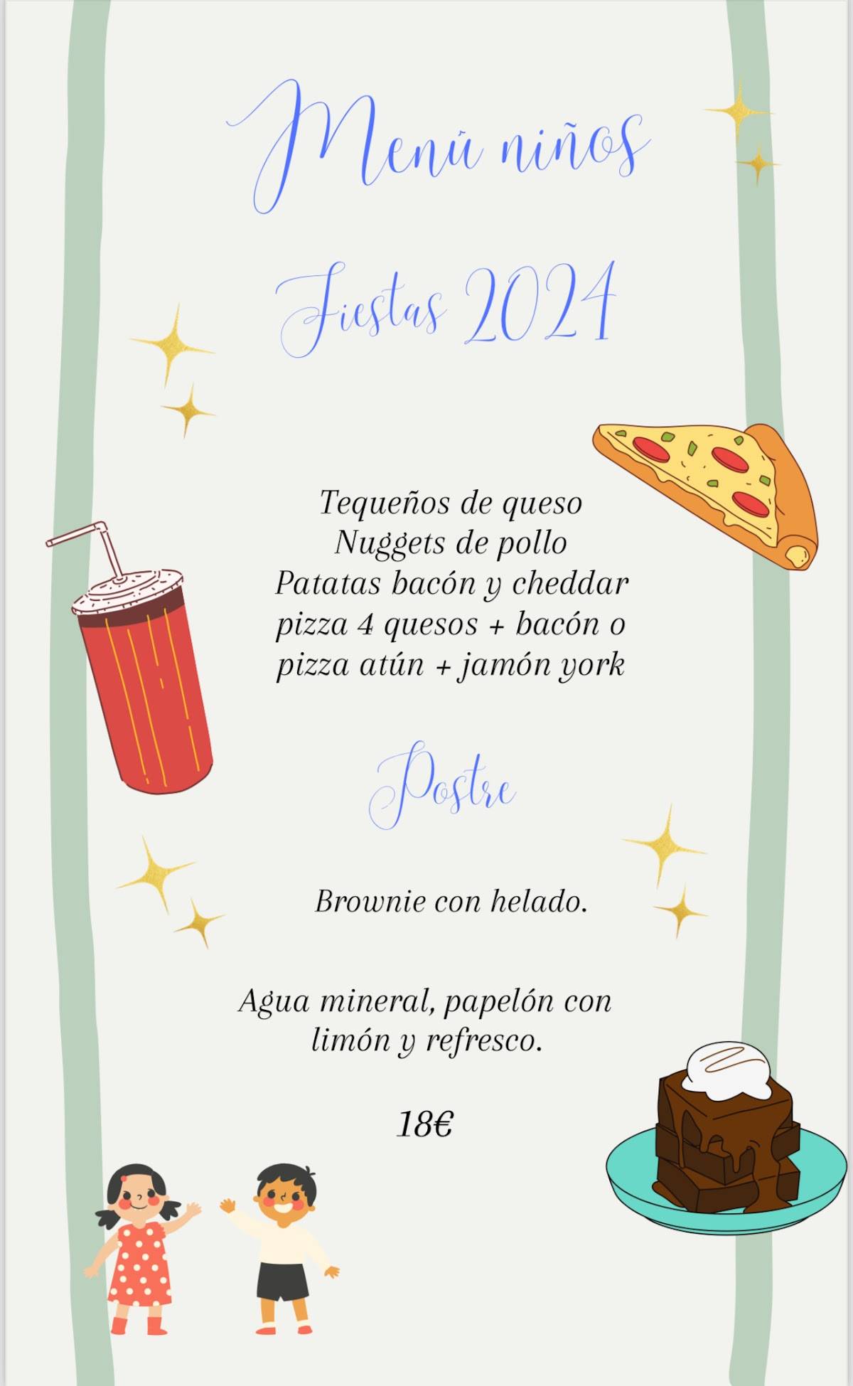Carta de Único Sabor Bar Cafetería, Alcoy