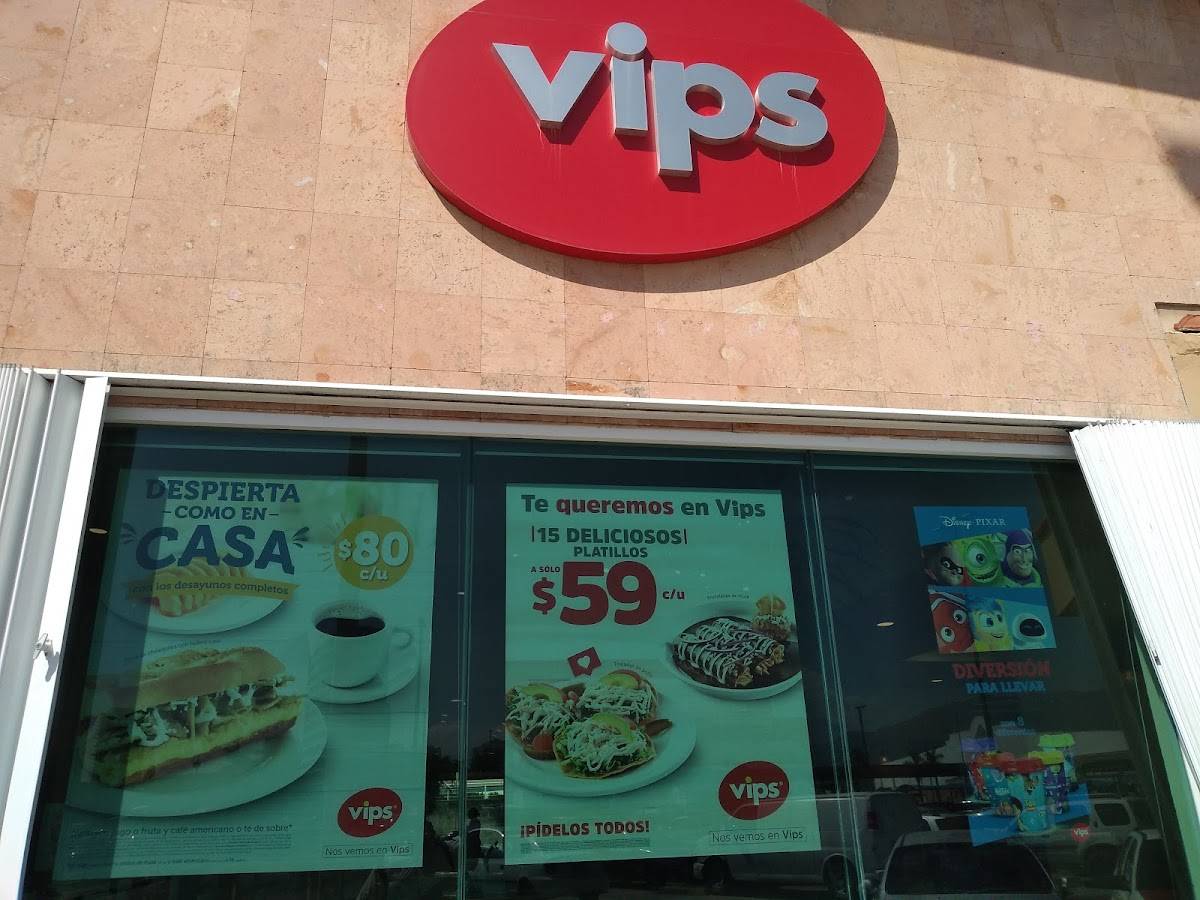 Menu at VIPS restaurant, Puerto Vallarta, Blvd. Francisco Medina ...