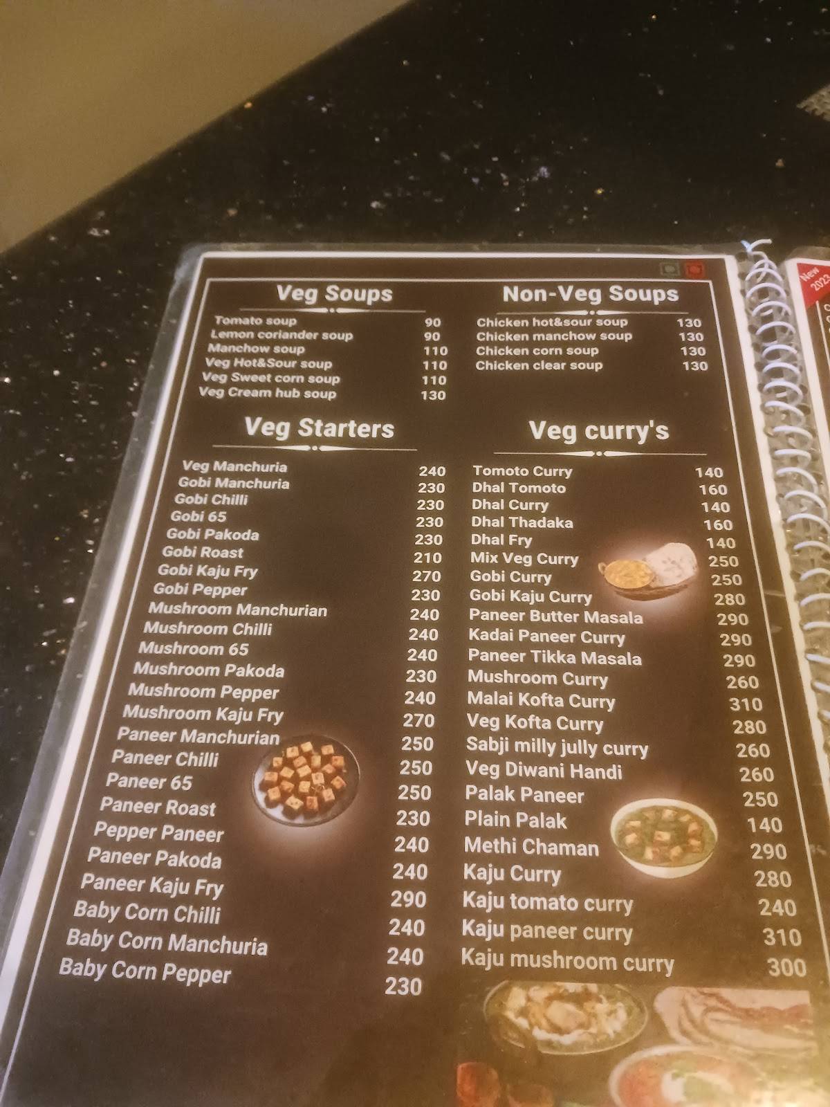 Menu at Vs5 Punjabi Family Dhaba & Restaurant, Nellore