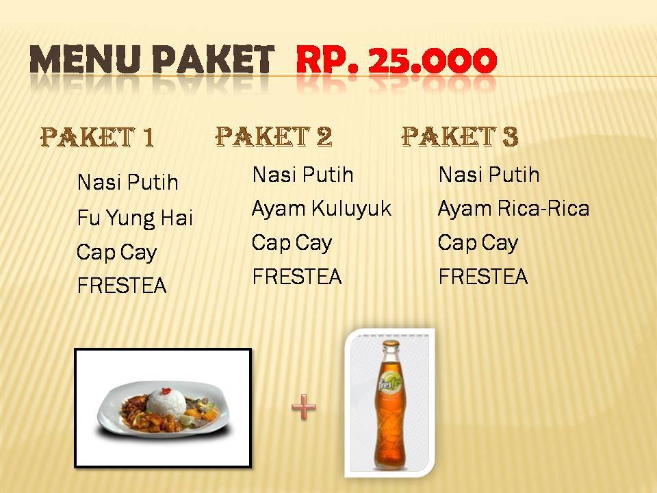 Menu at Warning Durian cafe, Bekasi Regency