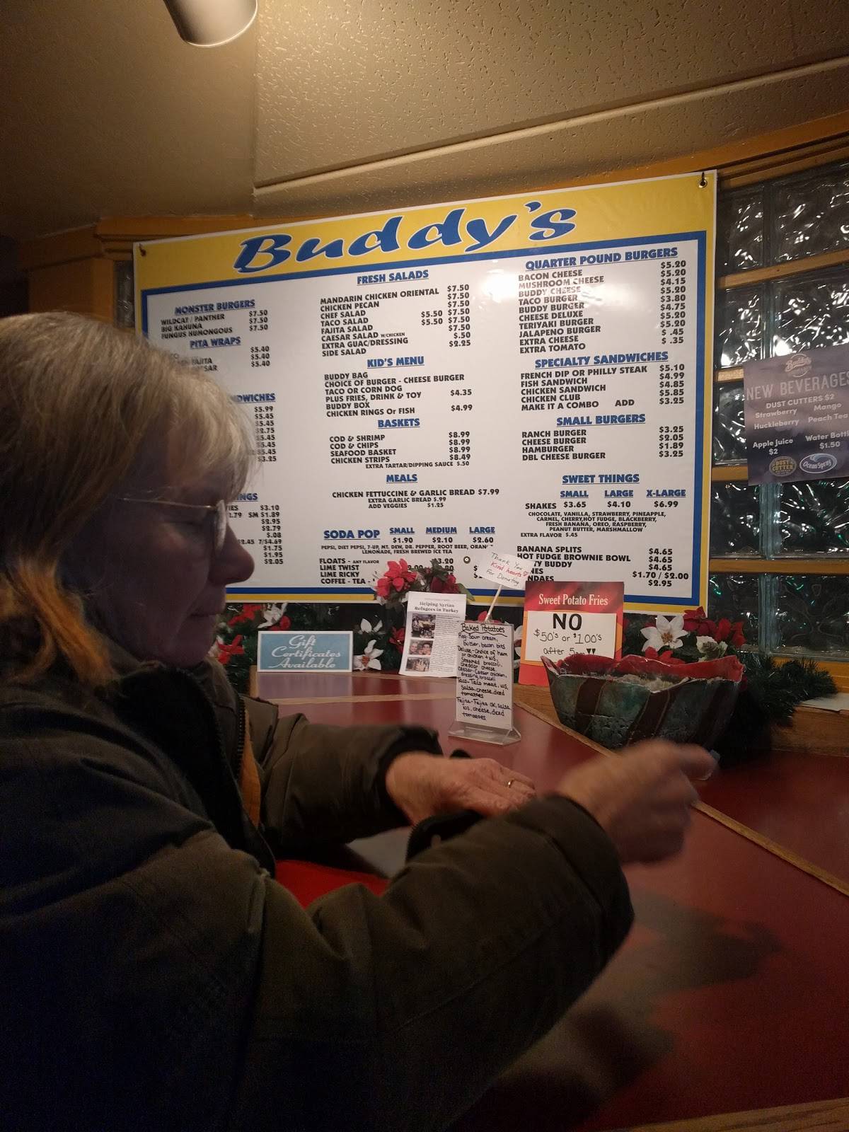 Menu at Bernie's burgers & suds restaurant, Wenatchee