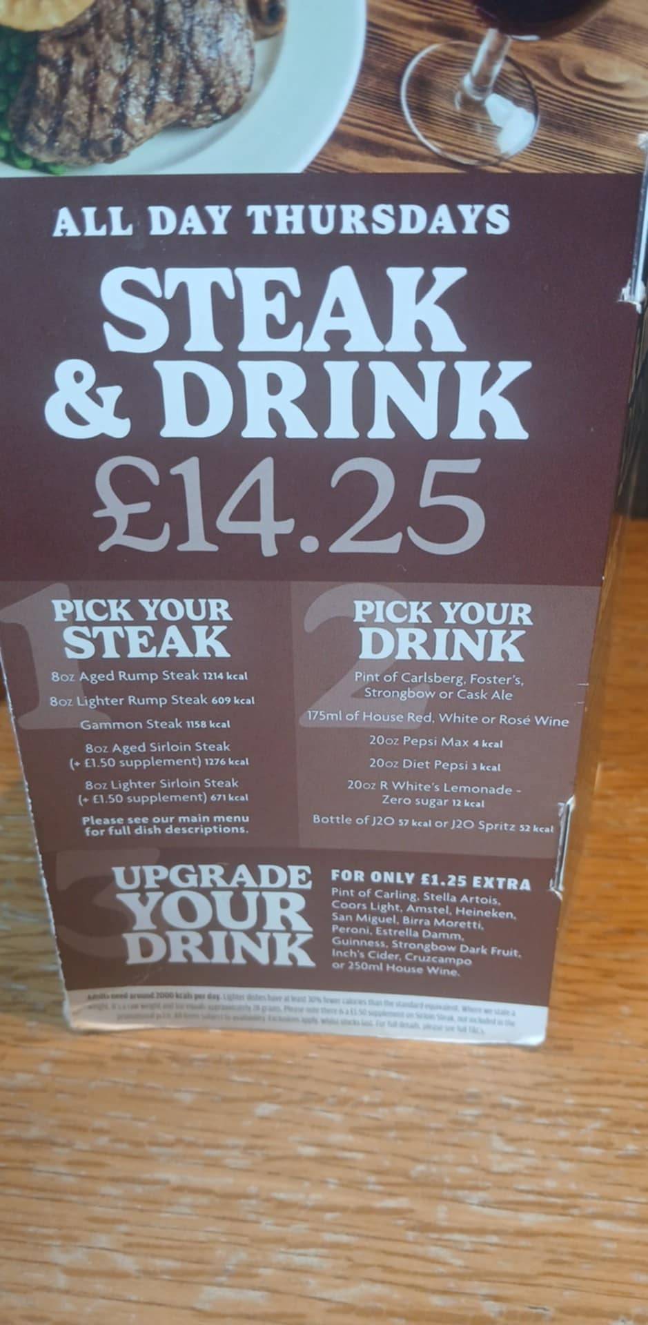 Menu at Whistling Wren pub & bar, Leigh