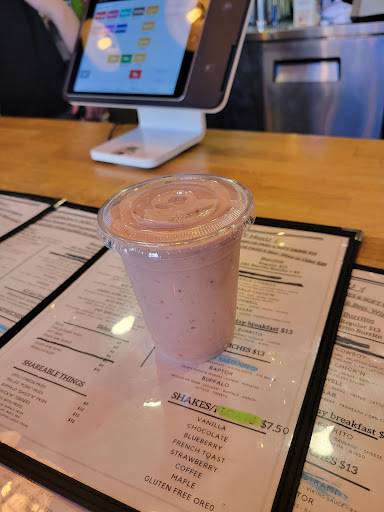 Menu at Wizard Burger restaurant, Albany