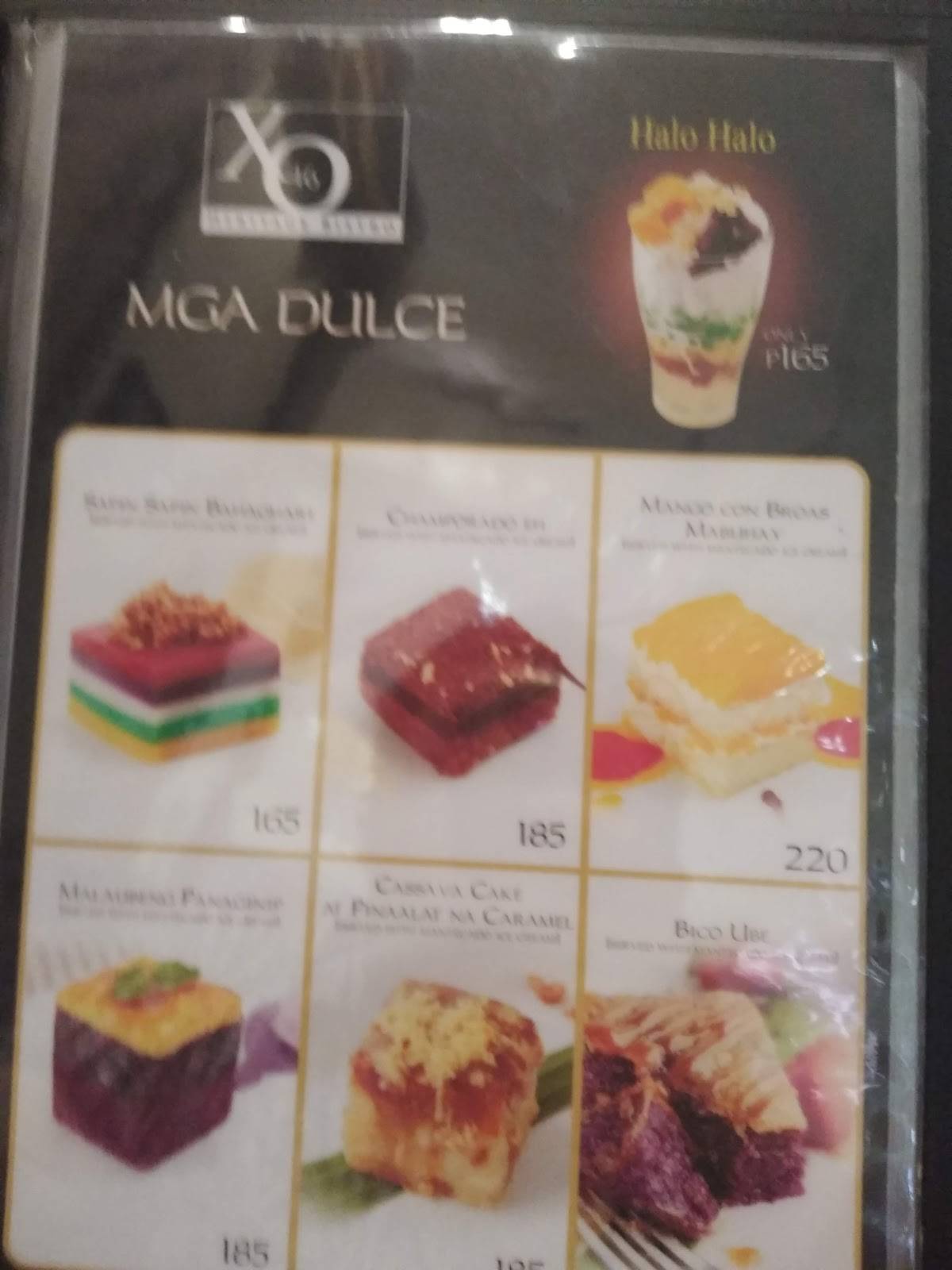 Menu at XO 46 Heritage Bistro - S' Maison restaurant, Pasay, GXJJ+W3X