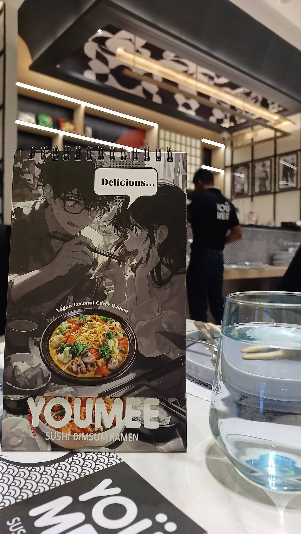 Menu at You Mee, Bengaluru