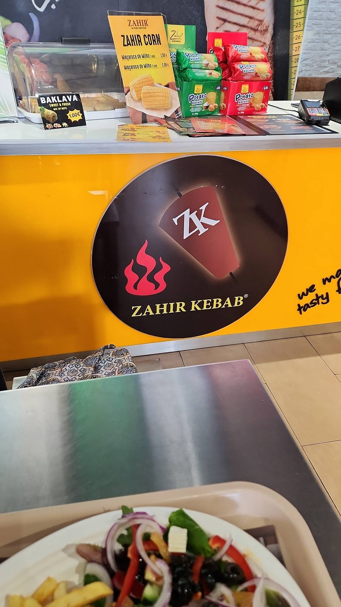 Menu em Zahir Kebab restaurante, Lisboa, Av. João XXI 24C