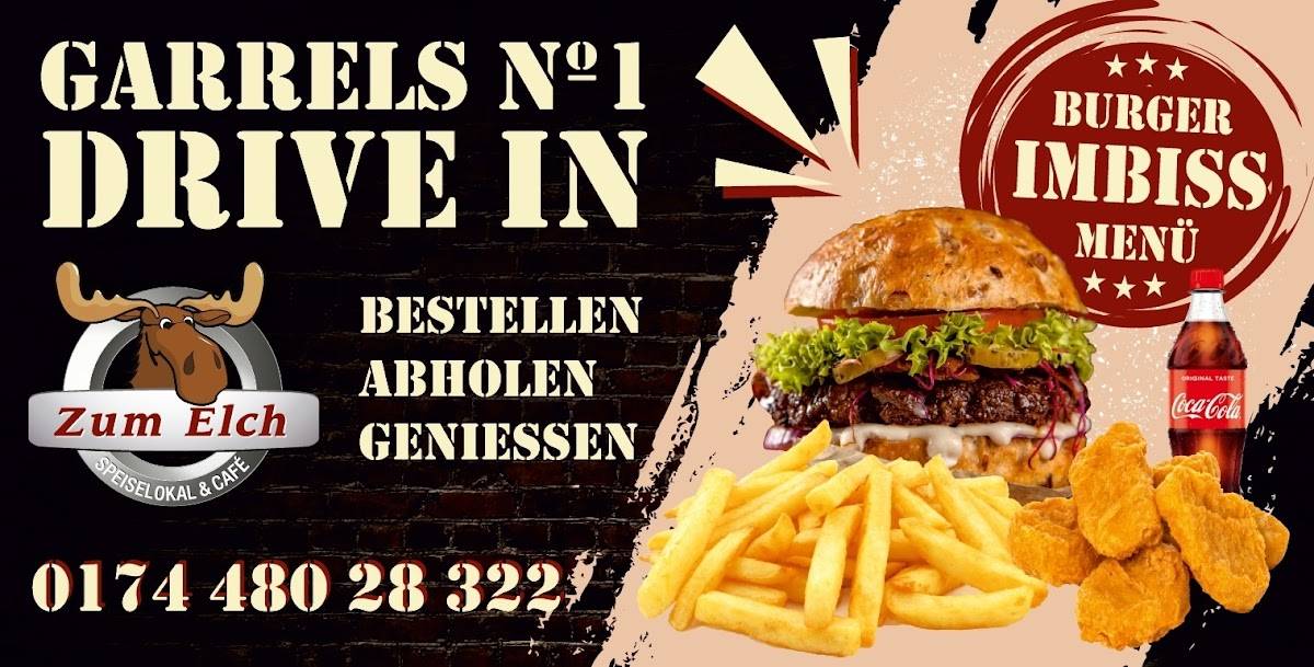 Speisekarte von Zum Elch restaurant, Garrel