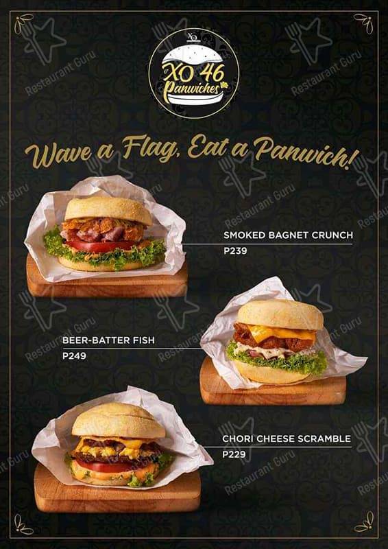 Menu at XO 46 Heritage Bistro - S' Maison restaurant, Pasay, GXJJ+W3X