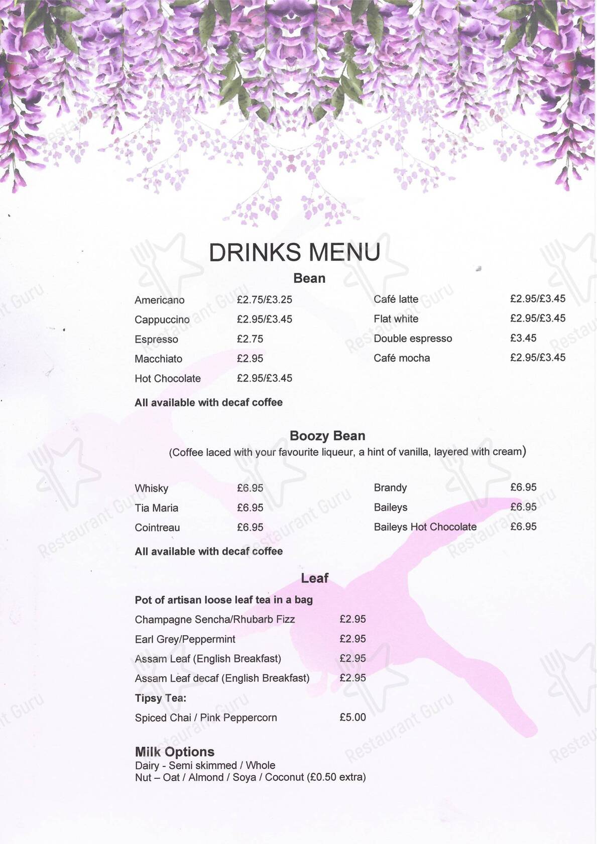 Menu at The Church Inn pub & bar, Cheadle, 90 Ravenoak Rd
