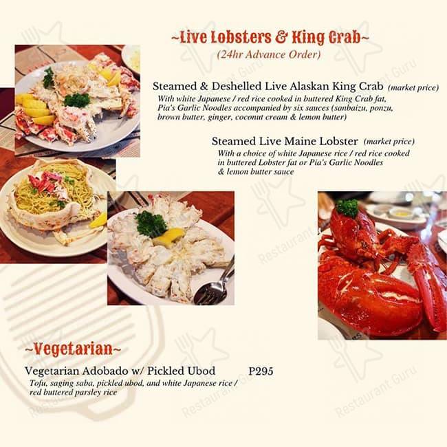 Menu at Mamou - A Home Kitchen steakhouse, Taguig, Mcarthur Avenue ...