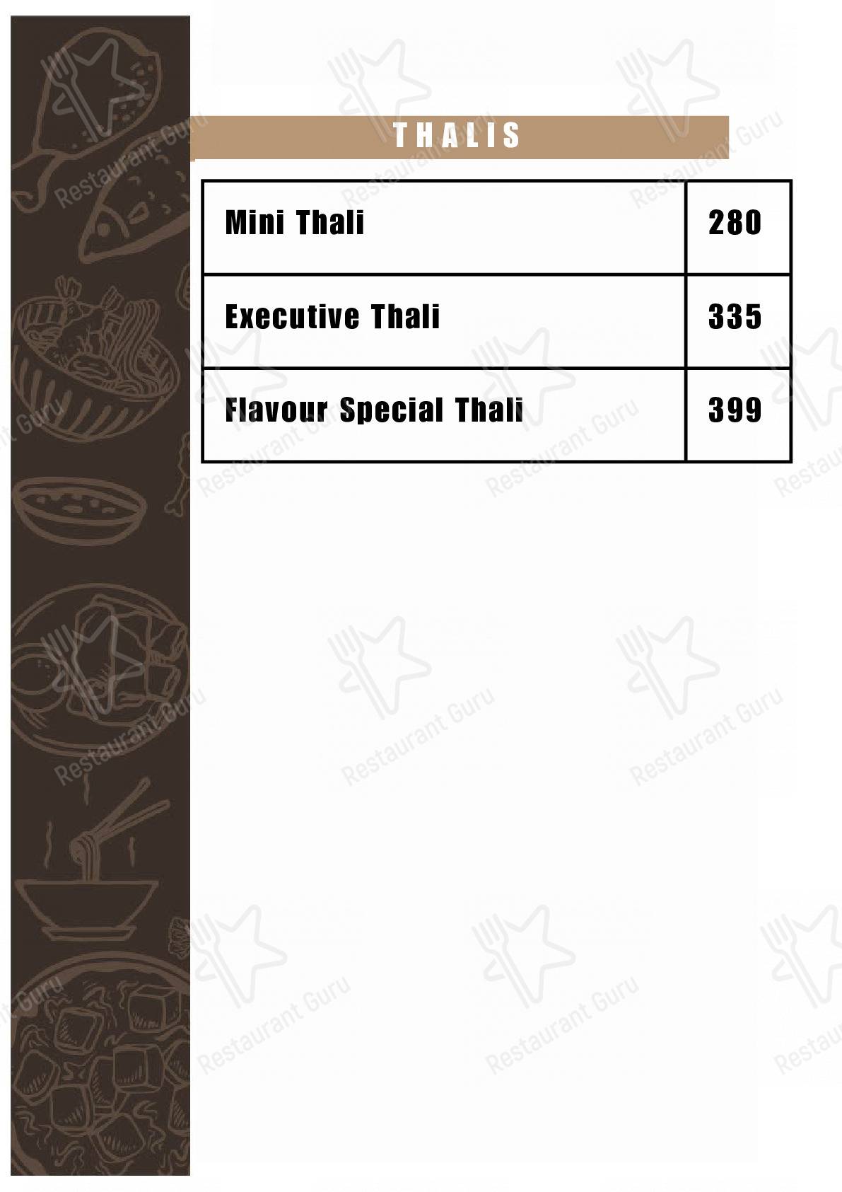 Menu at Flavour Fiesta by Krishna Garden, Meerut