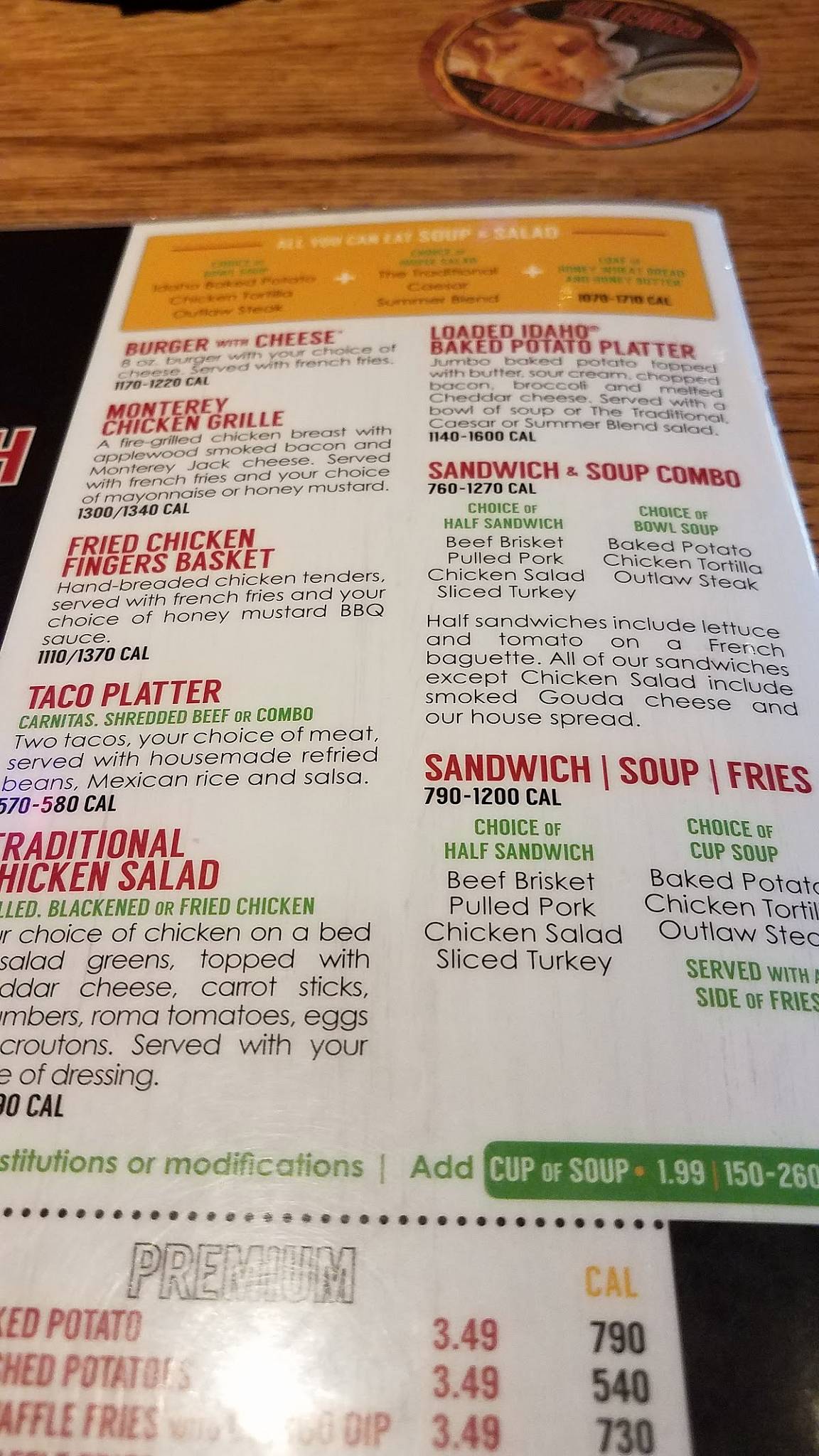 Menu at 54th Street Restaurant & Drafthouse- Zona Rosa, Kansas City, NW ...