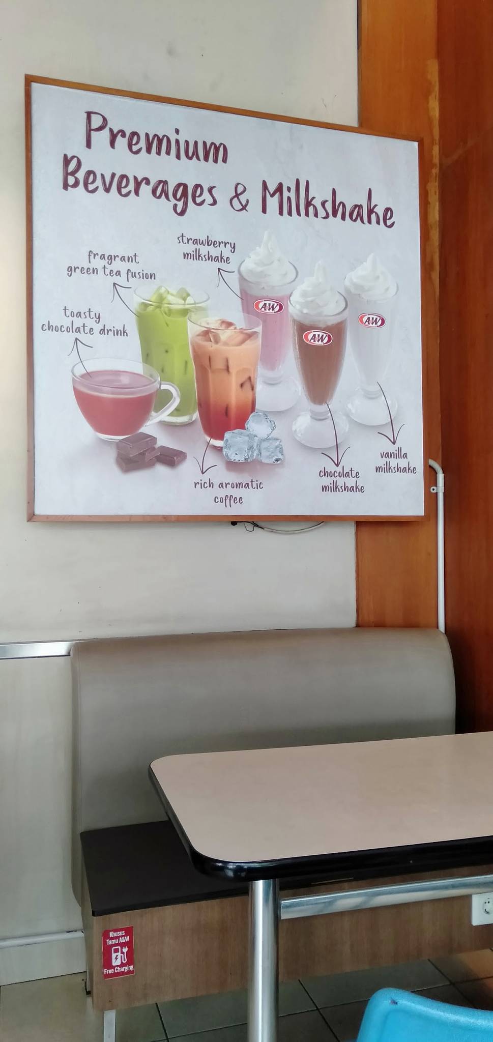Menu at A&W Restoran - Rest Area KM 19 restaurant, Bekasi Regency