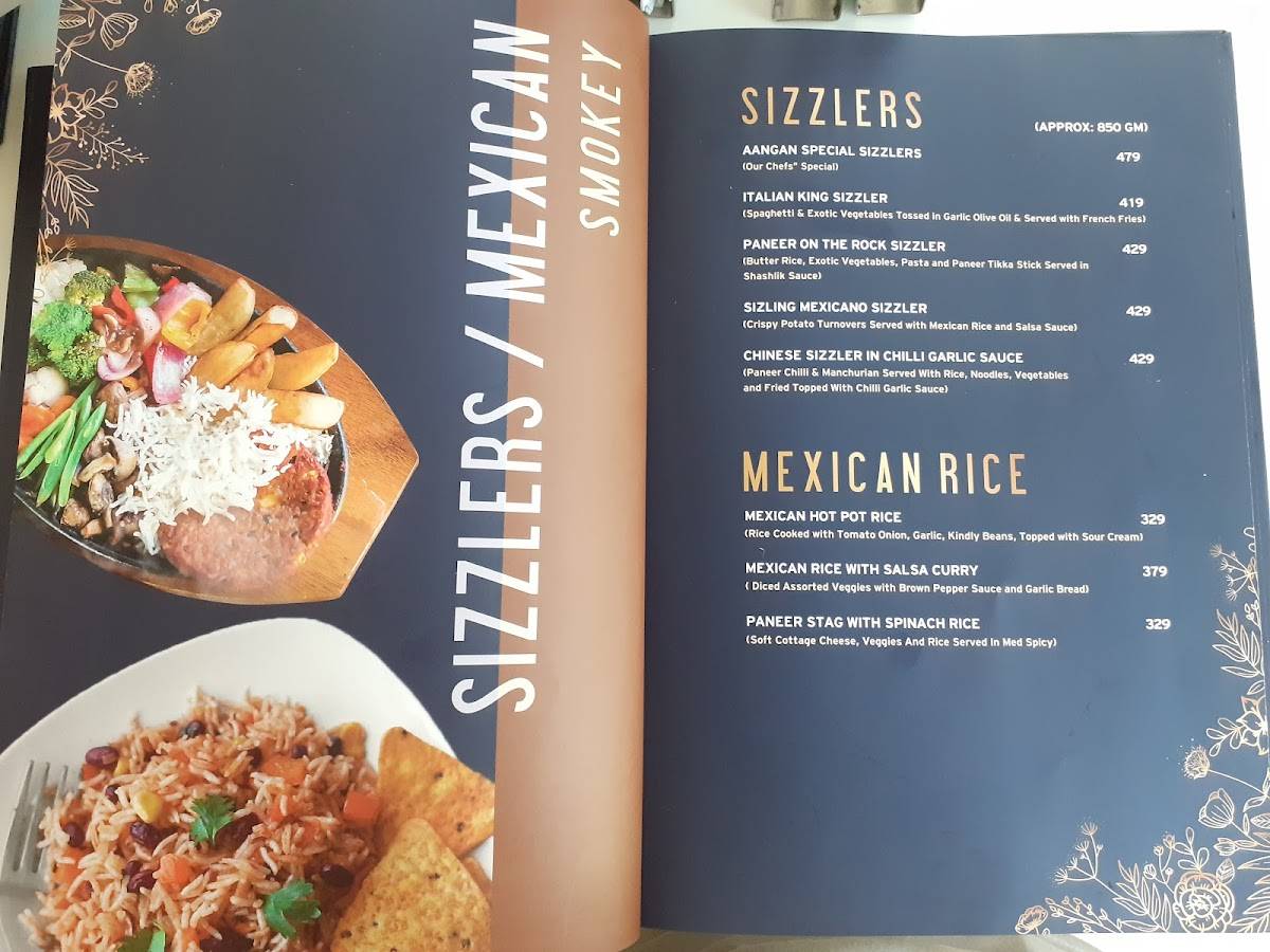 Menu at AANGAN GARDEN RESTAURANT, Ahmedabad