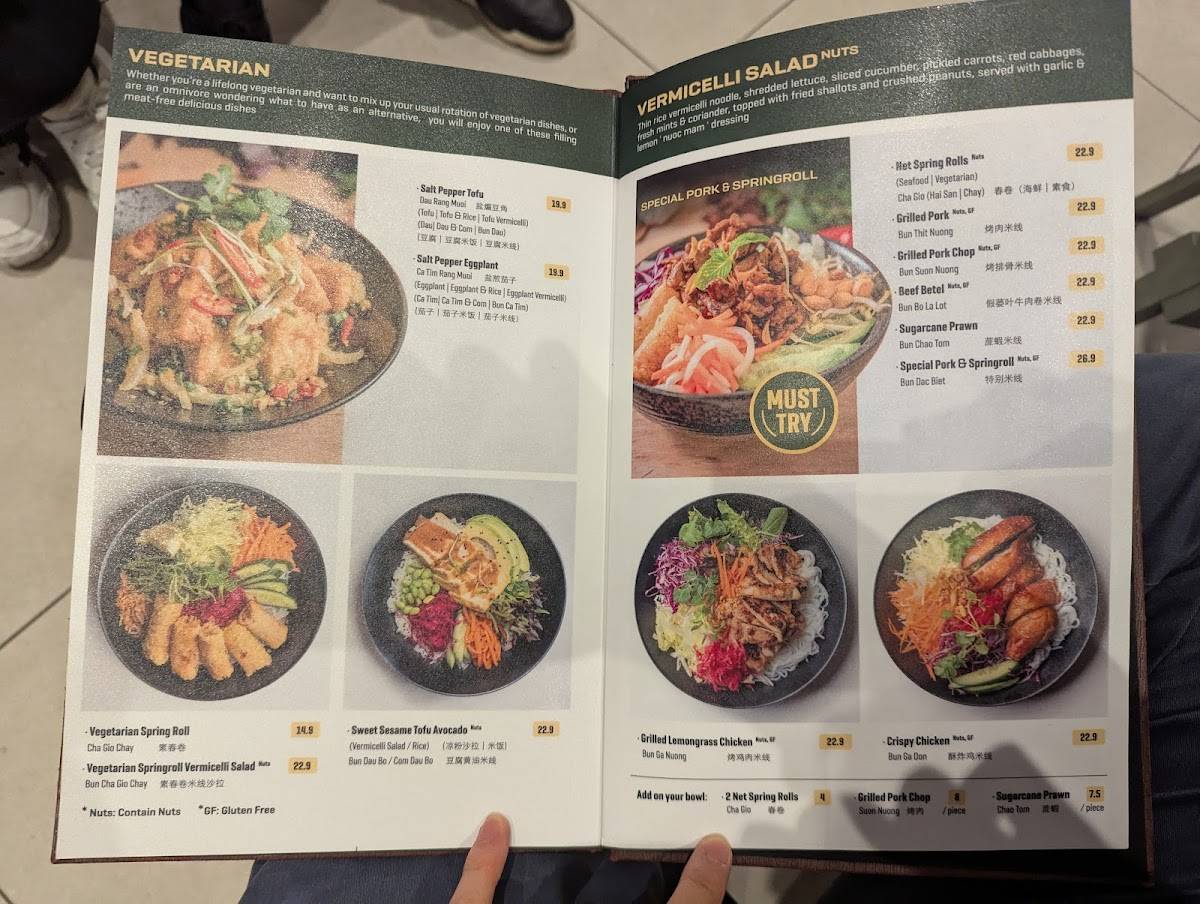 Menu at AN VIET EASTWOOD restaurant, Eastwood