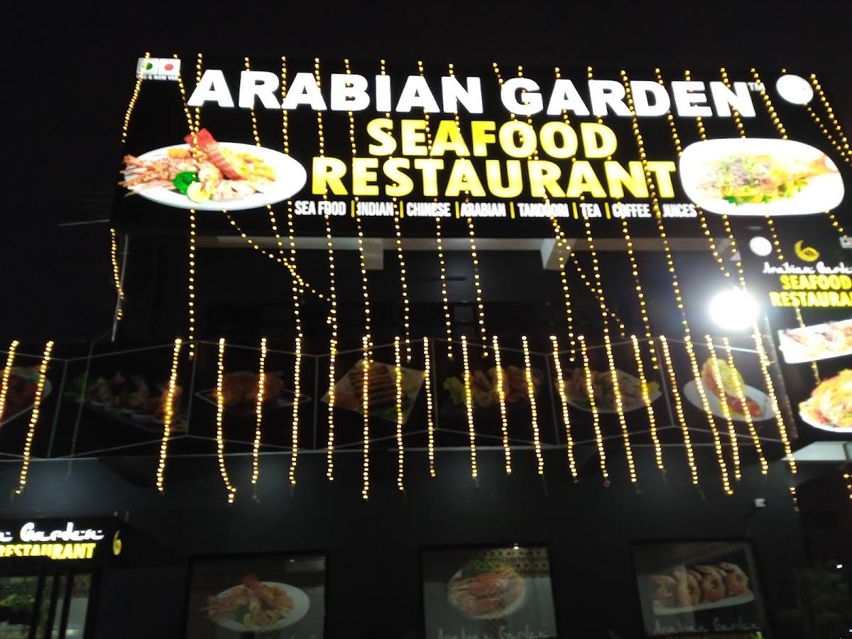 Menu at ARABIAN GARDEN SEAFOOD RESTAURANT, Chennai, QX2X+VW2