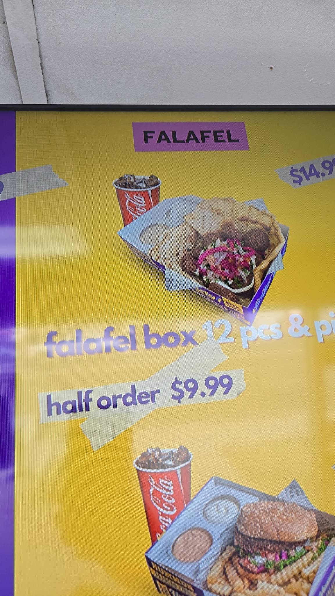 Menu at Alhambra Shawarma restaurant, Taylorsville