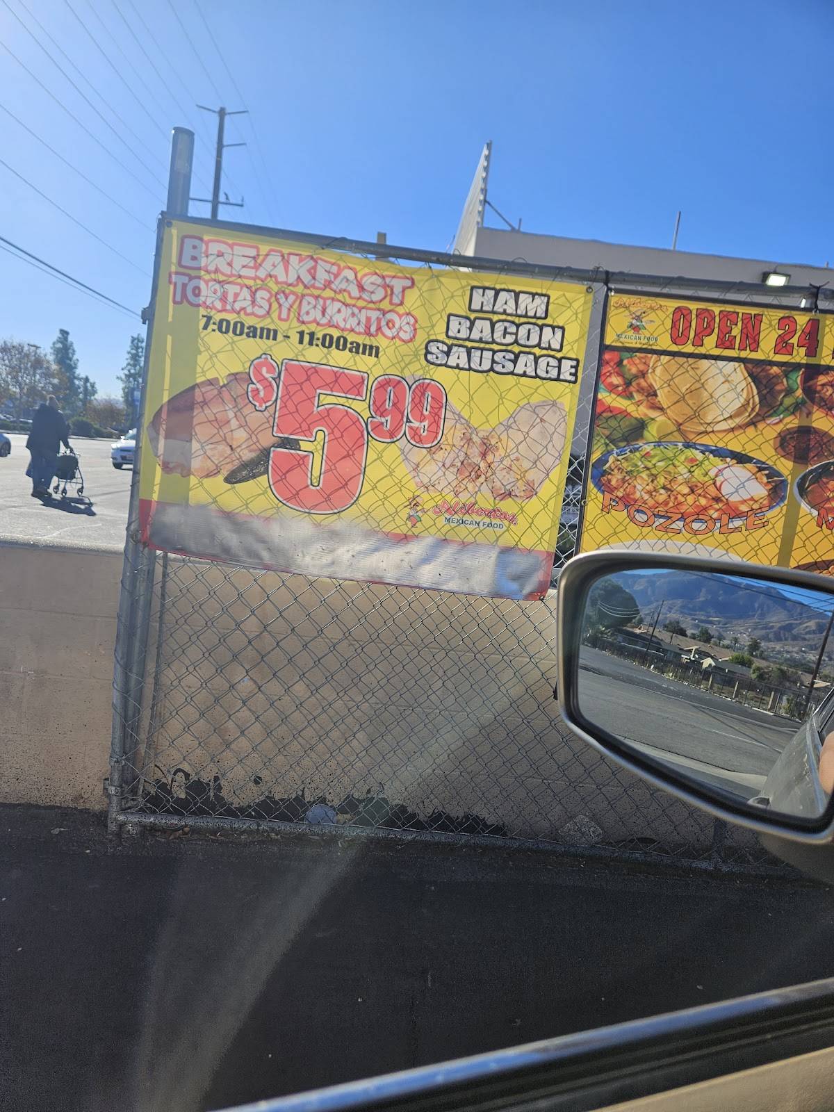Menu at Alibertos jr mexican food restaurant, San Bernardino, Del Rosa ...