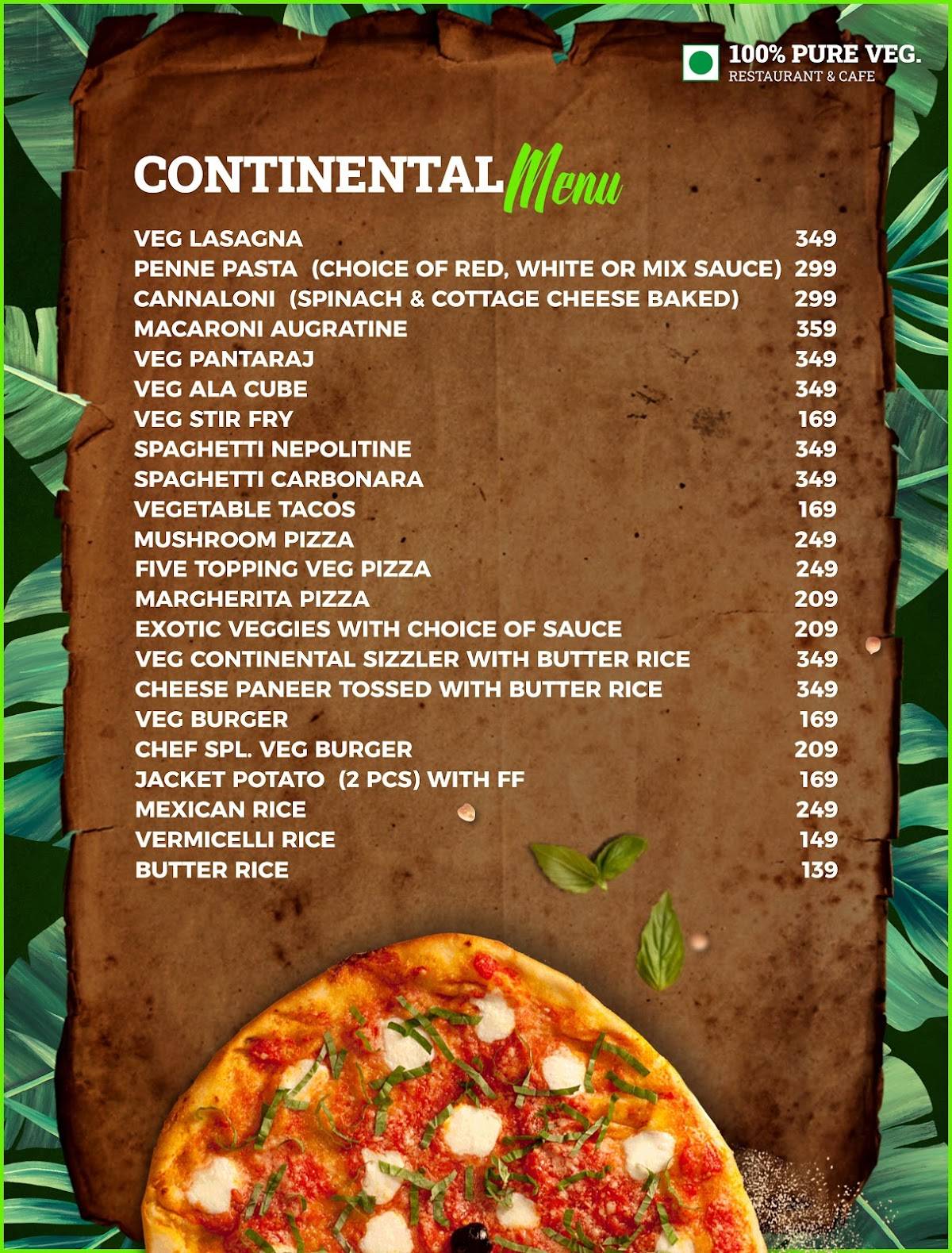 Menu at All Day Dinning, Kolkata