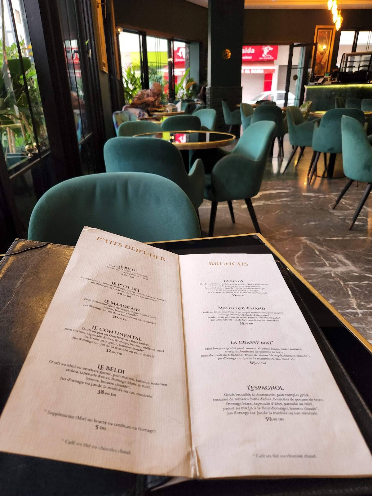 Menu au AMAZONICO LES PRINCESSES restaurant, Casablanca