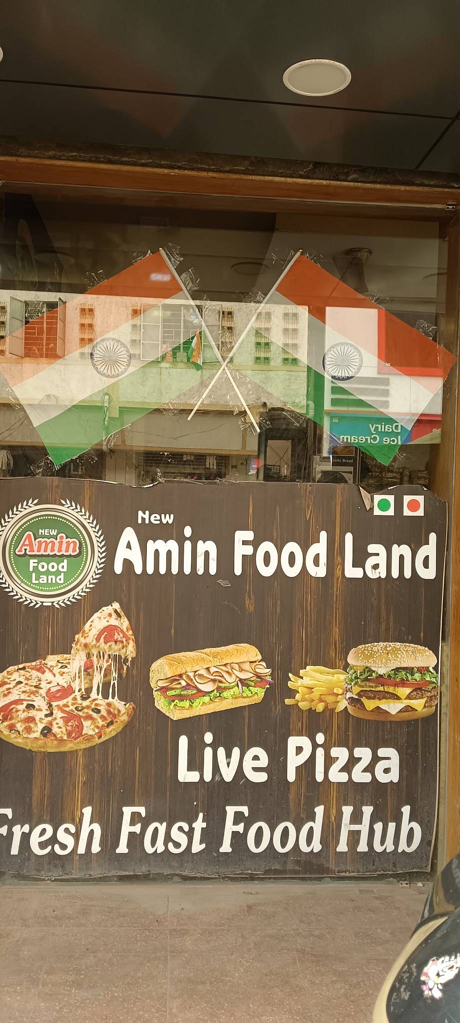 Menu at Amin Bakery, Anand