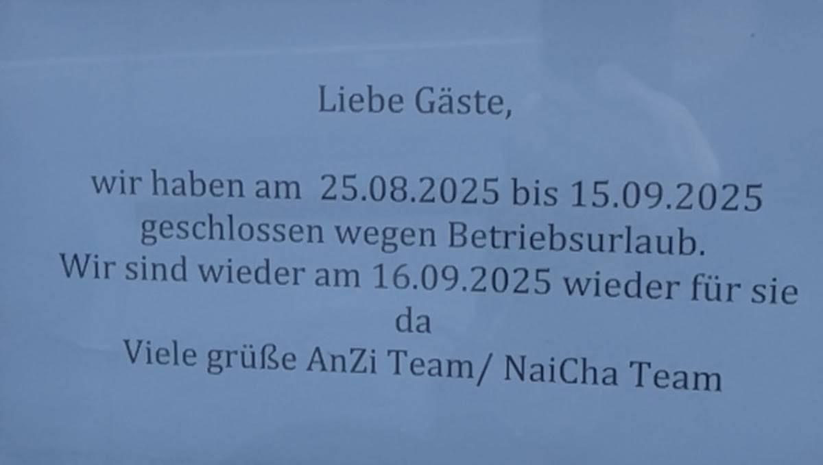 Speisekarte von Anzi Kitchen restaurant, München