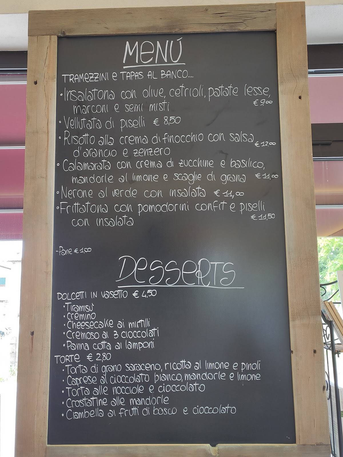 Menu da Arte In Cucina ristorante, San Giuseppe