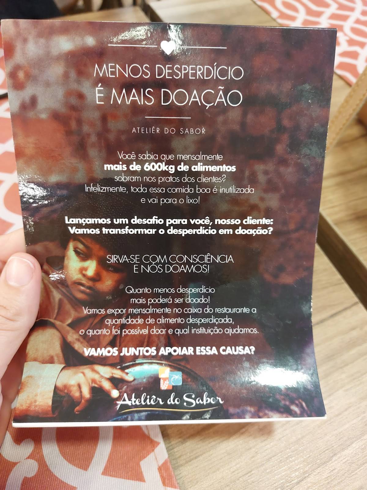 Menu em Ateliêr do Sabor - Restaurante, Cachoeirinha