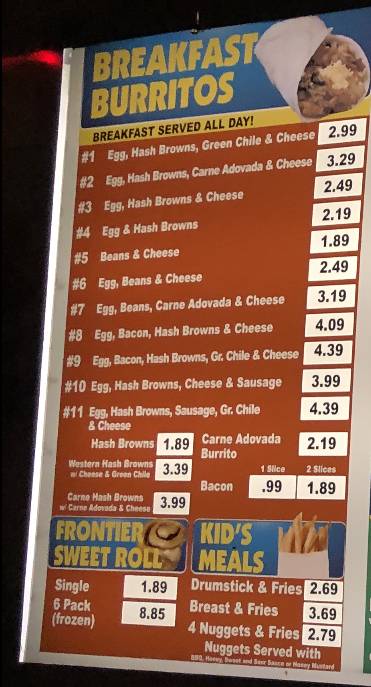Menu at Golden Pride BBQ, Albuquerque, Central Ave NW
