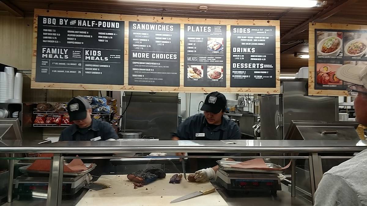 Menu at Southside Market & Barbeque, Elgin, US-290